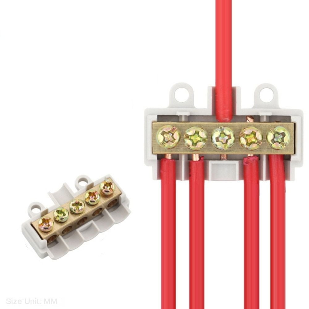 Universal Terminal Block Electrical Cable Junction Box Locking Quick ...