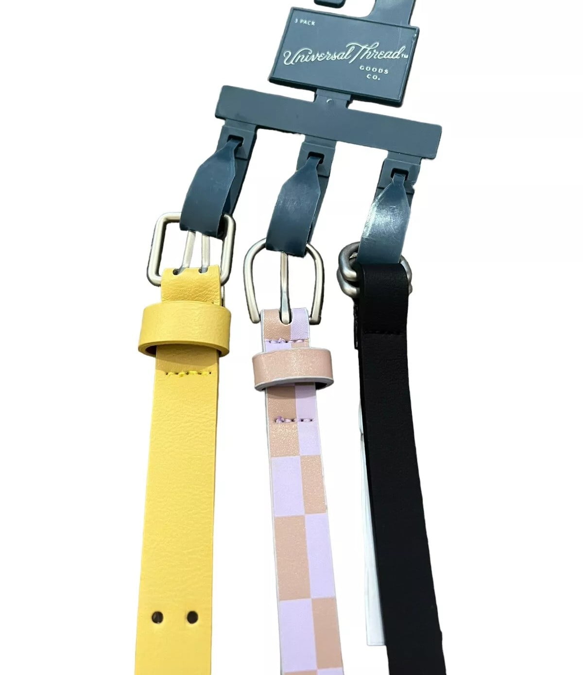Universal Thread 3-Pack Belts XXL - Walmart.com