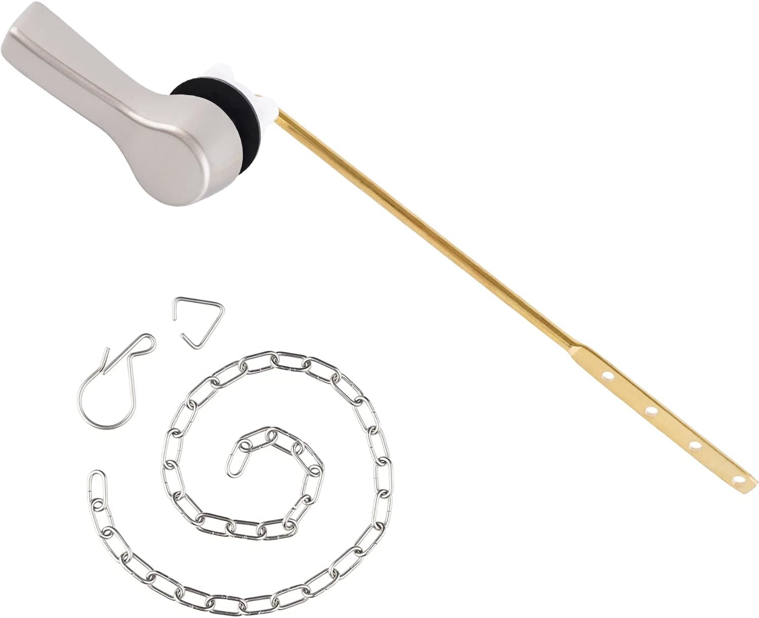 Universal Toilet Flush Hnadle Replacement, Front Mount Toilet Handle ...