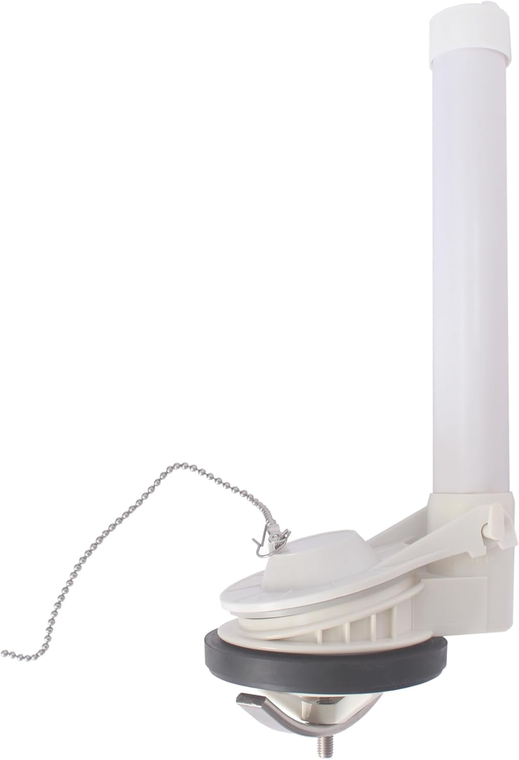 Universal Toilet Flush Valve, 2-Inch One Piece Toilet Replacement Parts ...