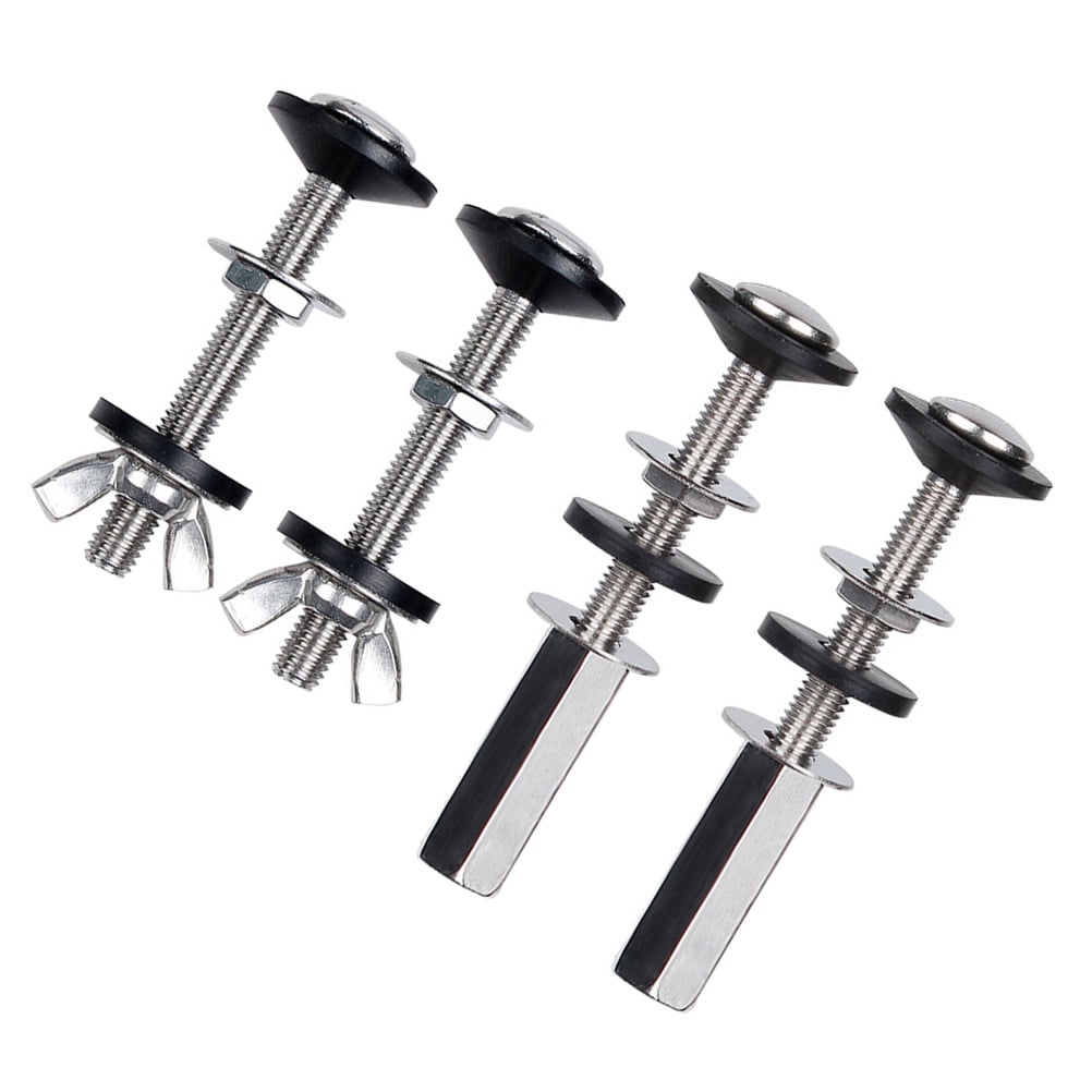 Stainless Steel Toilet Bolts with Rubber Inserts for Secure Fixing 2 ...