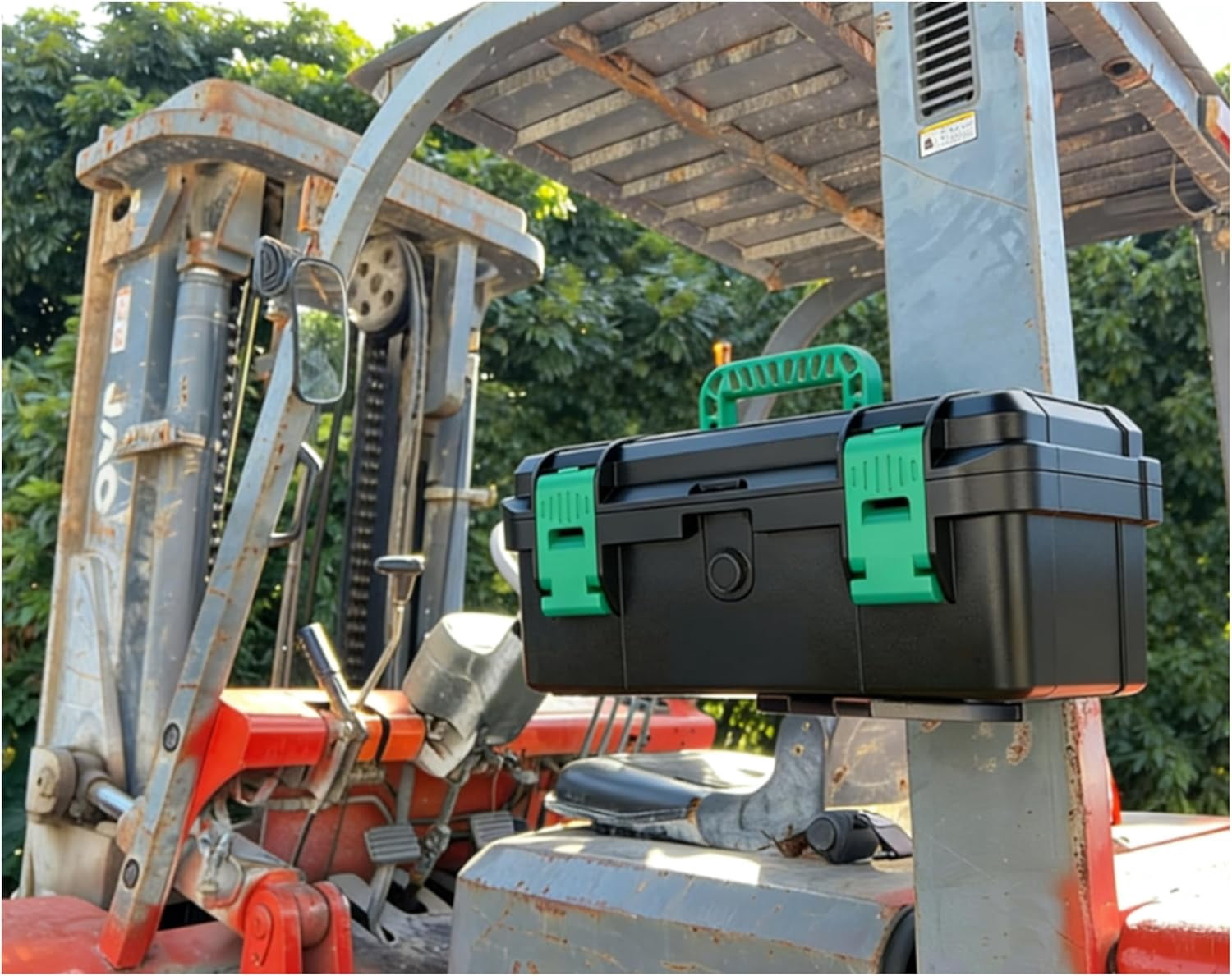 Universal Tool Box Kit, Tractor Tool Box, Lockable, With Mounting ...
