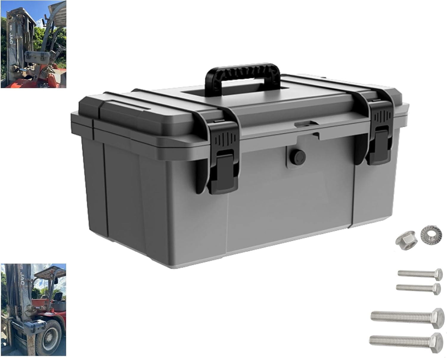 Universal Tool Box Kit,Tractor Tool Box, Lockable,With Mounting Bracket ...