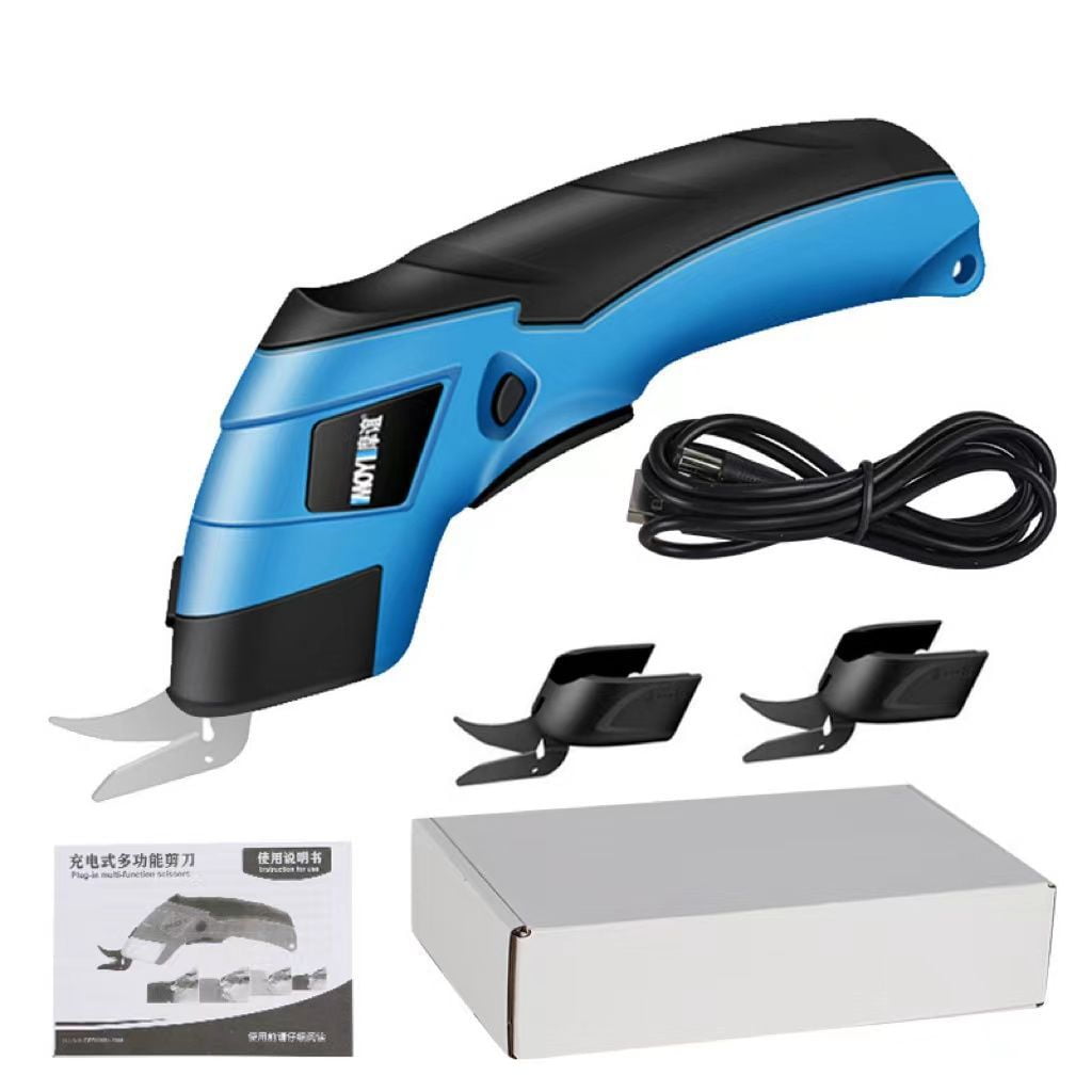 Universal Tool Cordless Electric Craft Scissors #ES1-Q with 2 Blades ...