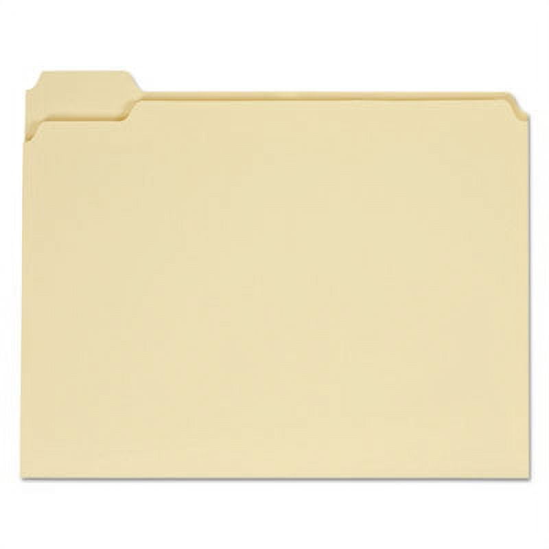 Universal Top Tab File Folders, 1/5-Cut Tabs: Assorted, Letter Size, 0. ...