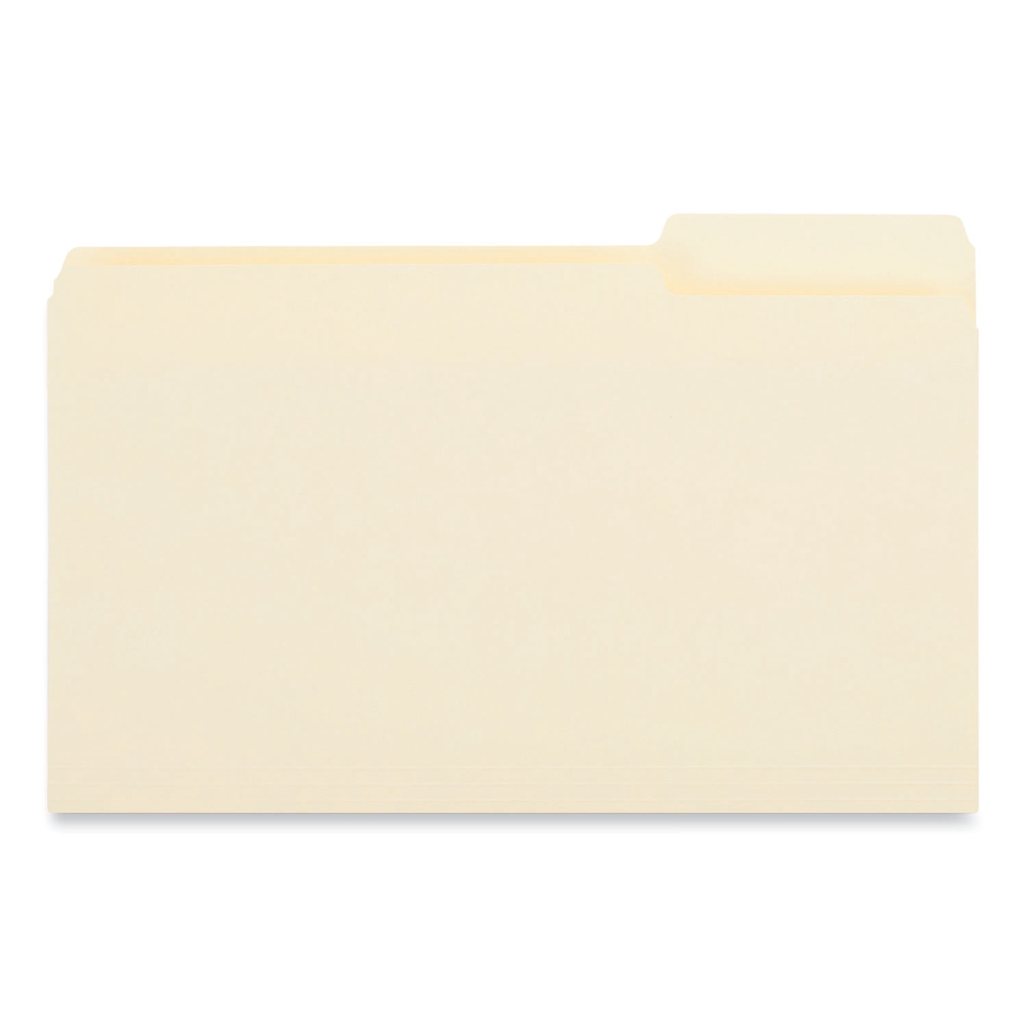 Universal Top Tab Manila File Folders, 1/3-Cut Tabs, Right Position ...