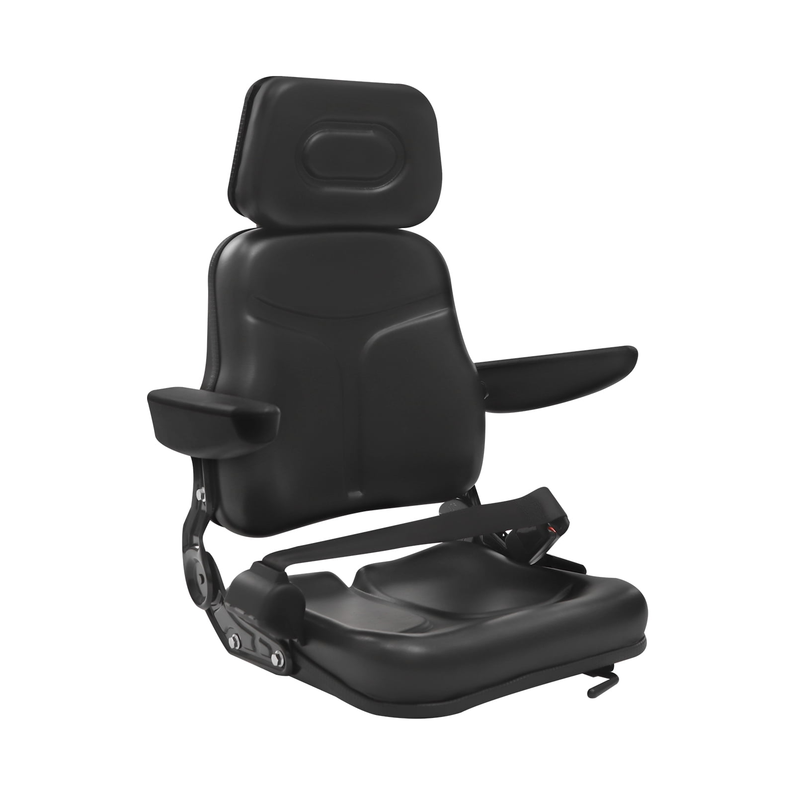 Universal Tractor Seat, Adjustable Tractor Seat, PVC Tractor Seat Black ...