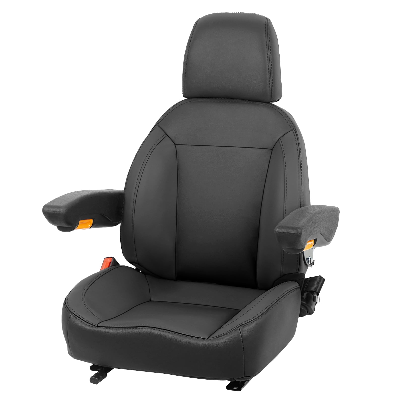 Universal Tractor Seat, Forklift Seat with Retractable Seatbelt and ...