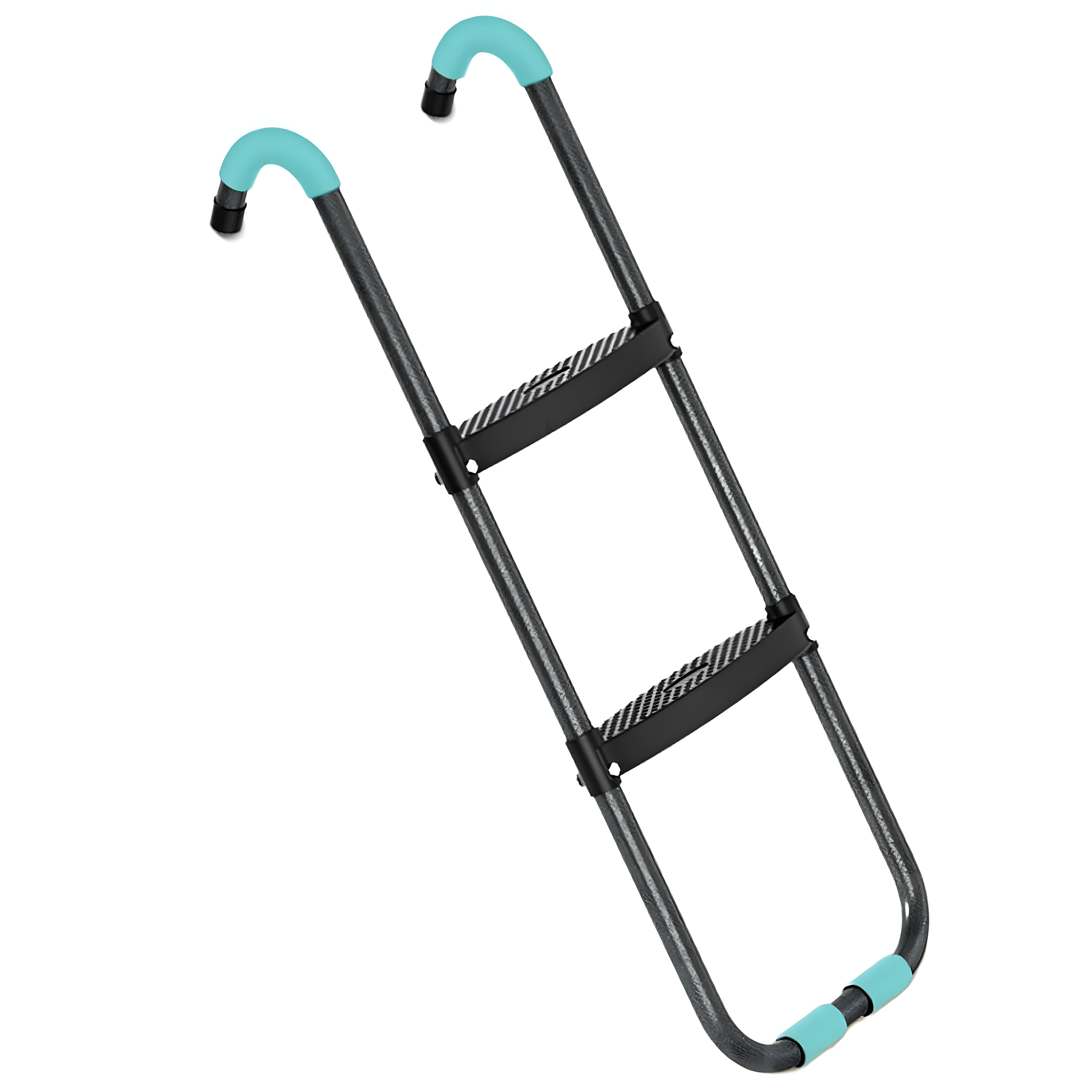 Universal Trampoline Ladder, 2 Steps with Wide Skid-Proof Steps for ...