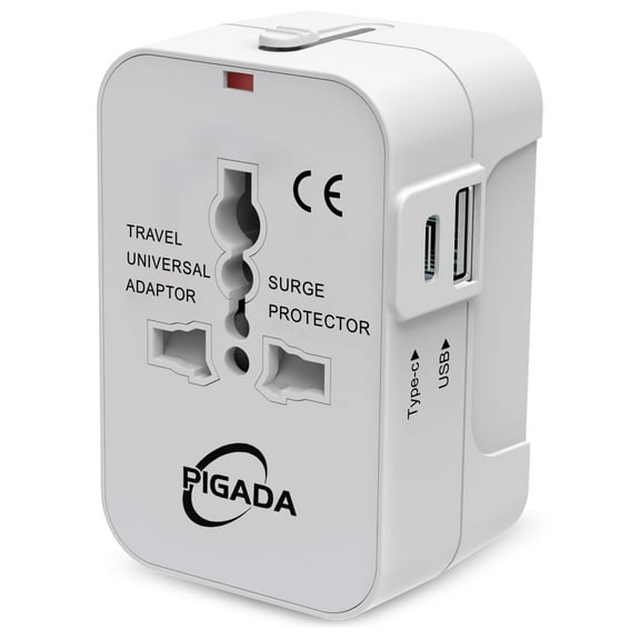EcoNest USB Wall Charger 2A 3USB Wall Plug Portable Home Travel Plug ...