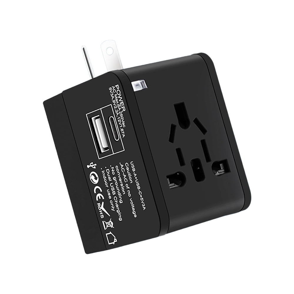 Universal Travel Adapter, Multi-function Conversion for USA EU UK AUS ...