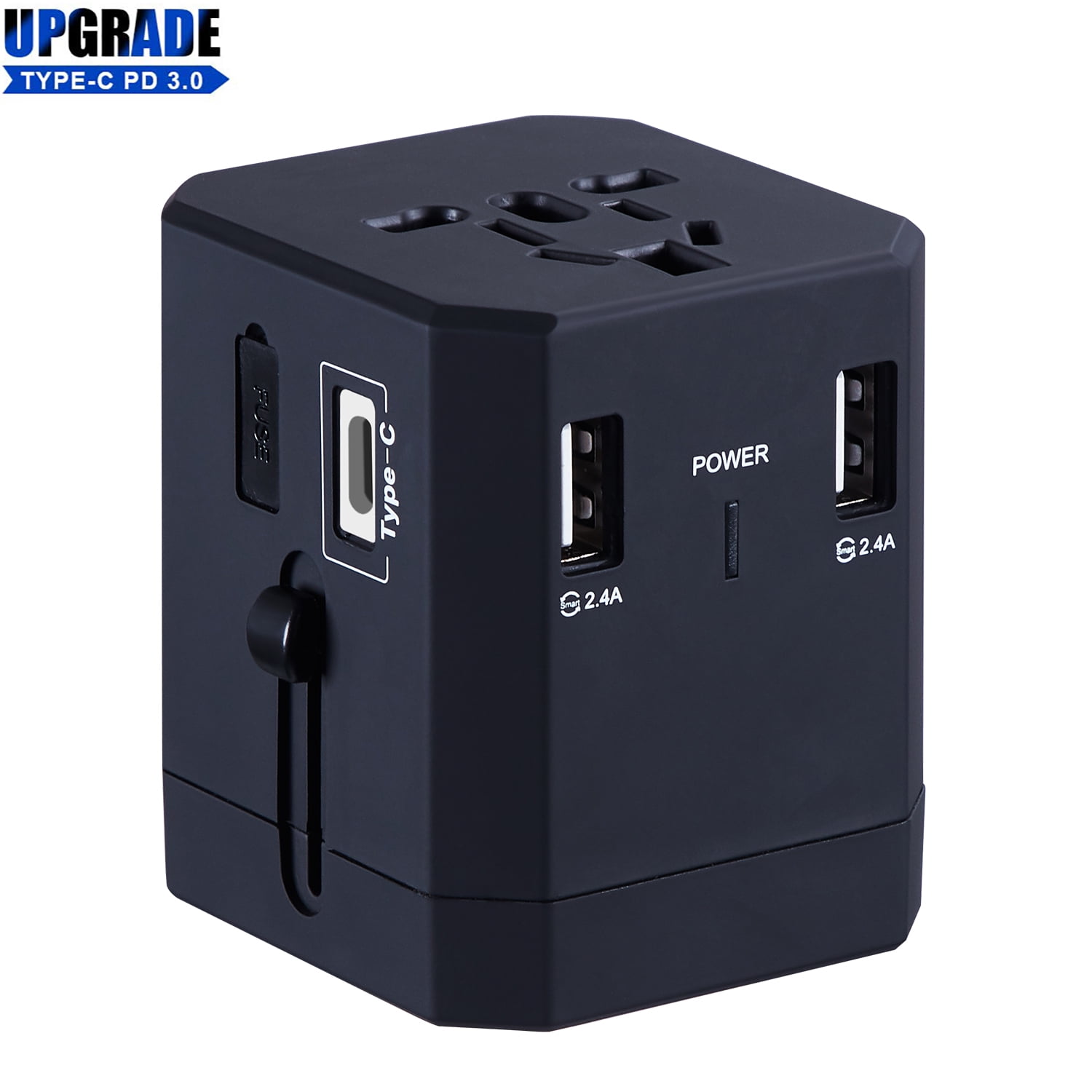Universal Travel Adapter, Worldwide All in One International Power Wall ...