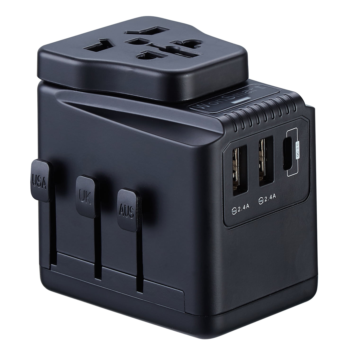 Universal Travel Adapter, Worldwide All in One International Power Wall ...