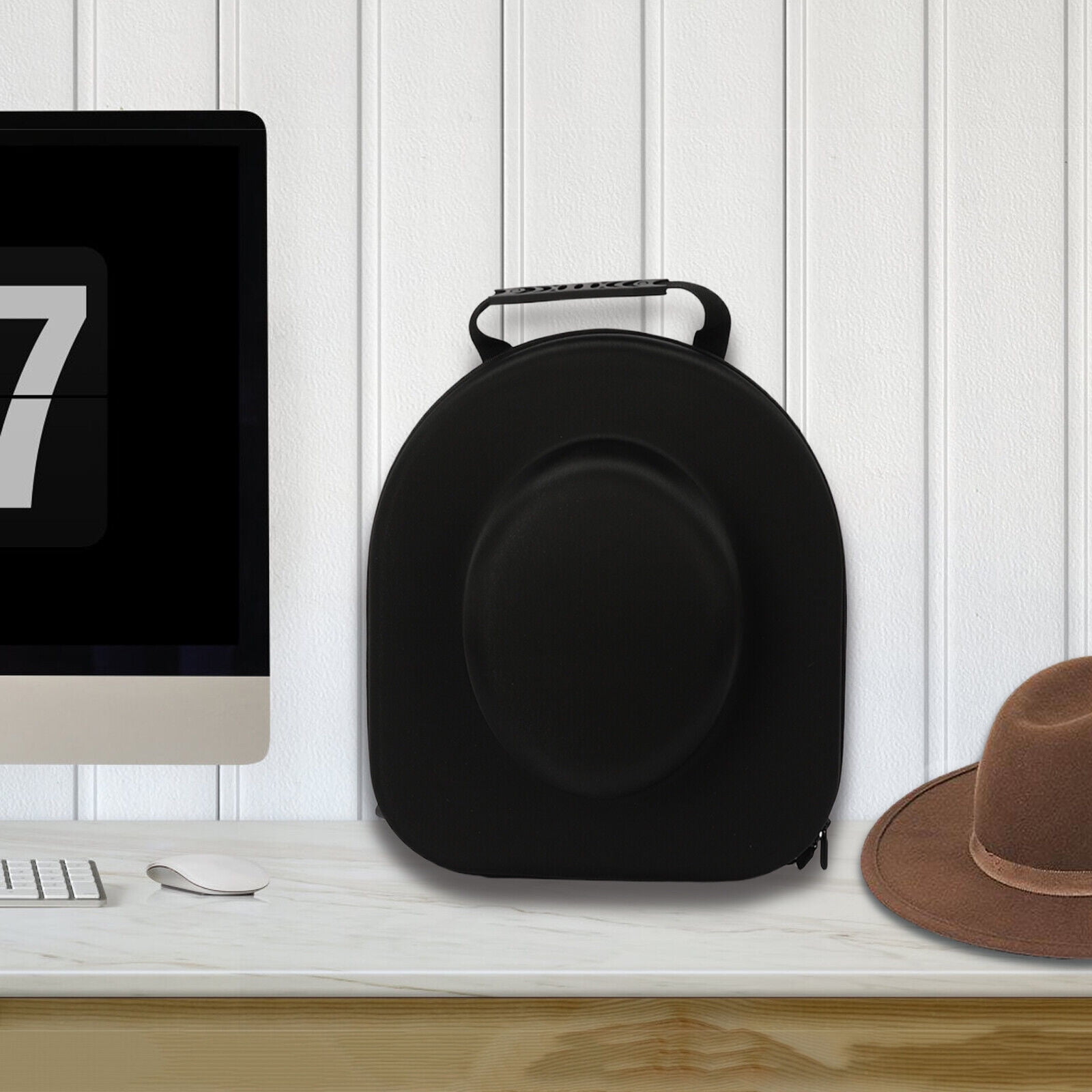 Universal Travel Cowboy Hat Storage Box Panama Hat Carrying Case ...