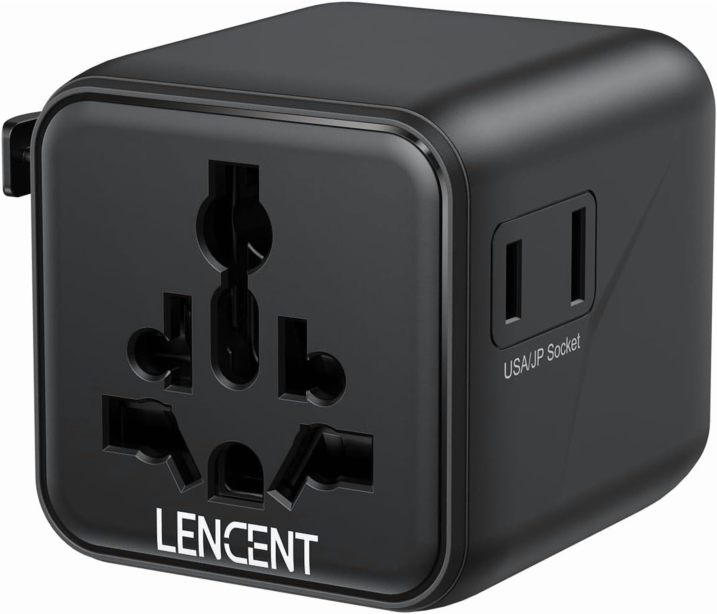 Universal Travel Plug Adapter,International Power Adaptor with Dual AC ...