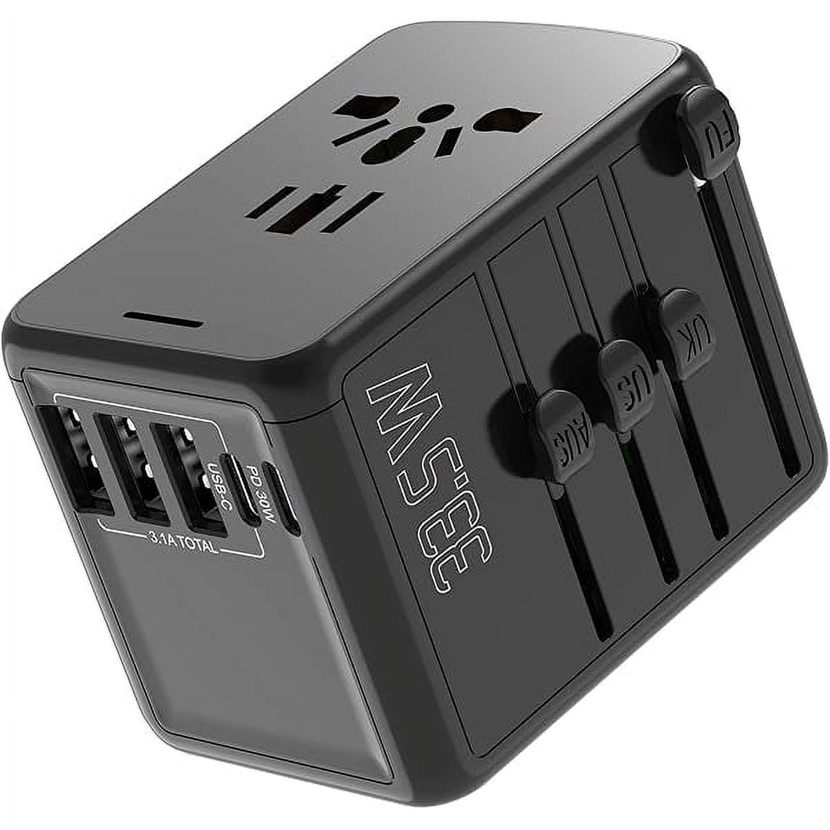 Universal Travel Power Adapter, Worldwide All in One International Wall ...