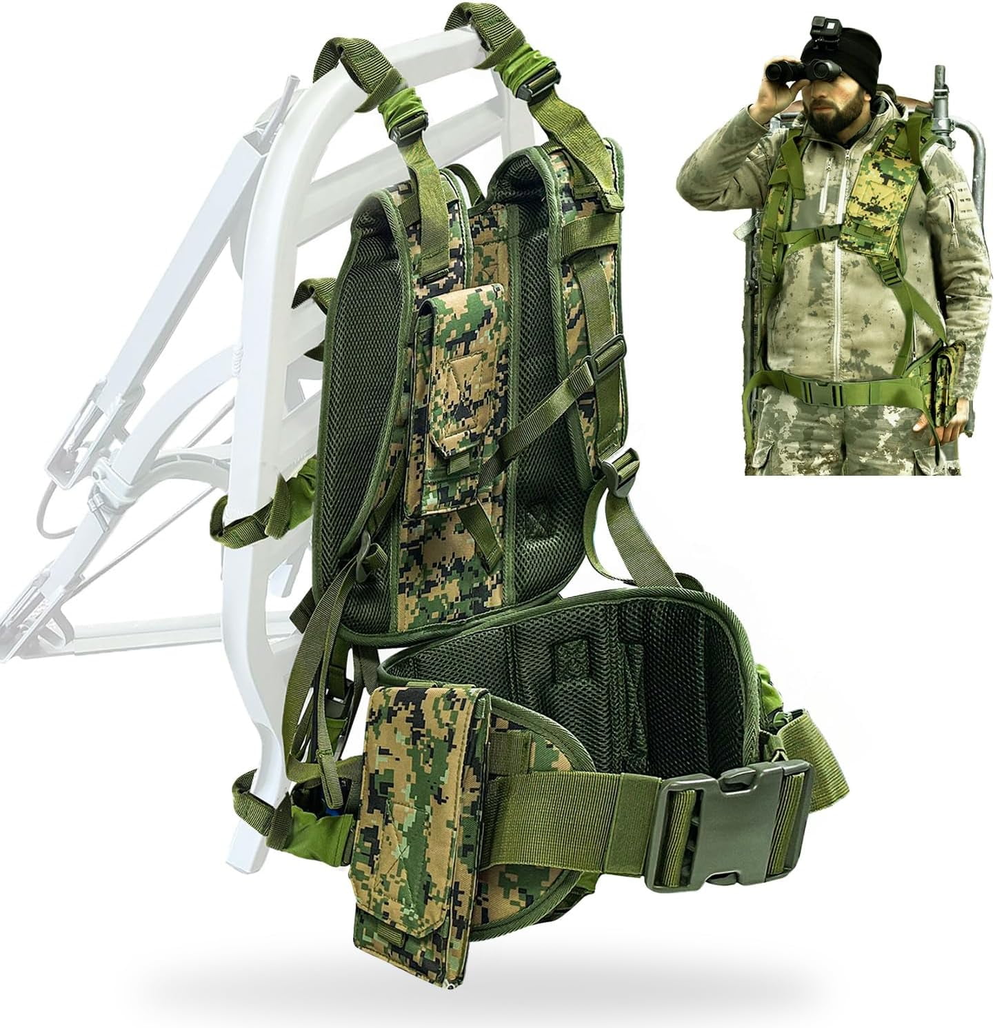 Universal Tree Stand Transport System, 3 Pocket Tree Stand Carrier ...