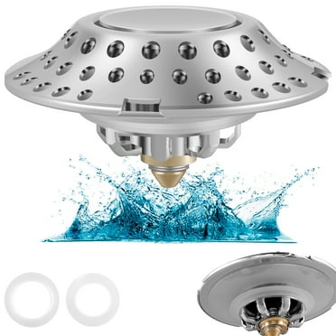 HIMIWAY Bathroom Hair Catcher Bath Stopper Plug Sink Strainer Filter ...
