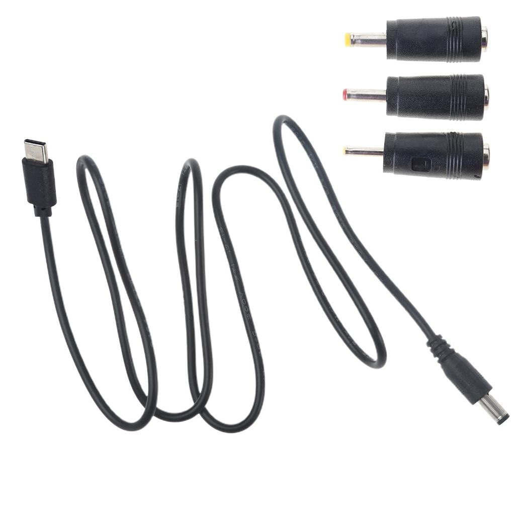 Universal Type C USB C to 2.5mm/3.5mm/4.0mm/5.5mm Power Charge Cable ...