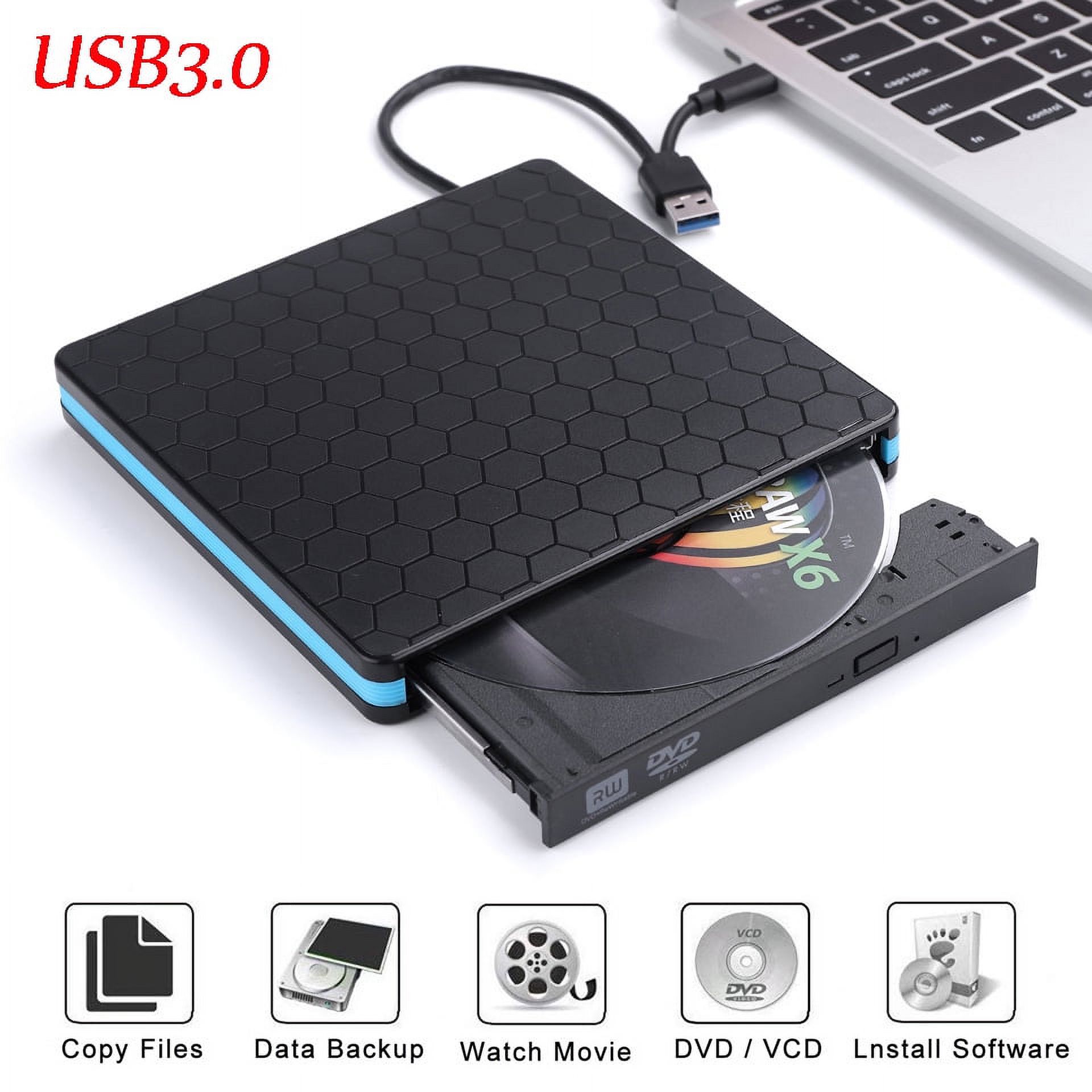 Universal Type-c Usb3.0 External Dvd/cd/vcd Recorder Rw Svcd Drive ...