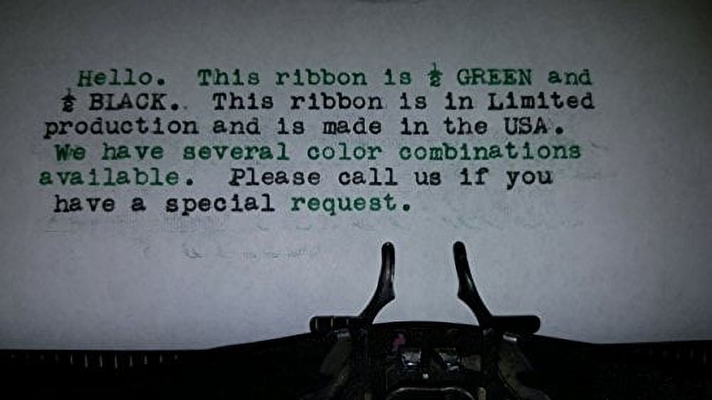Universal Typewriter Ribbons - Custom Color Twin Spool Typewriter ...