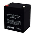 Universal UB1250 UB1250 / D5741 SLA Battery 12V / 5AH .187 TT - Walmart.com