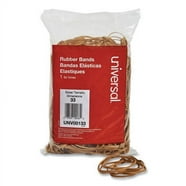 Universal Rubber Bands, Size 16, 2-1/2 x 1/16, 1900 Bands/1lb Pack ...