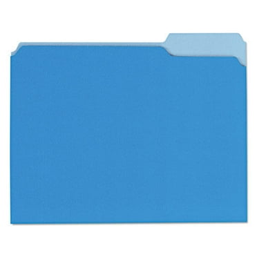 Pendaflex Colored File Folders 1/3 Cut Top Tab Letter White 100/Box ...