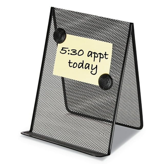 Universal Metal Mesh Magnetic Document Holder - Free Standing, Holds 35 ...