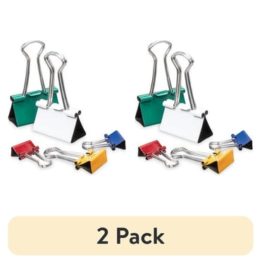 Officemate Assorted Size Binder Clips (31022) - Walmart.com