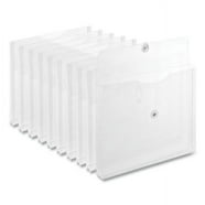 Universal Project Folders, Jacket, Poly, Letter, Clear, 25/Pack ...