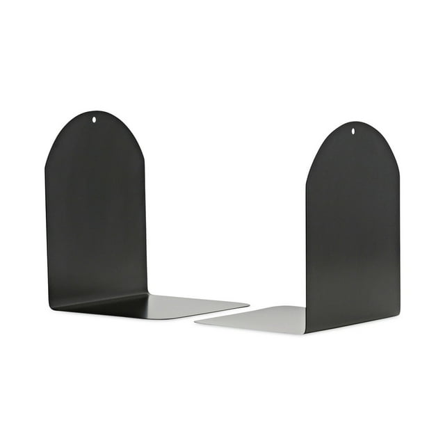 Universal Magnetic Bookends 6 x 5 x 7 Metal Black 54071 - Walmart.com