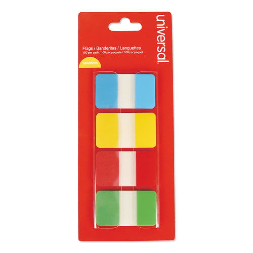 Universal Self-Stick 1 in. Index Tab for File Organization, Assorted ...