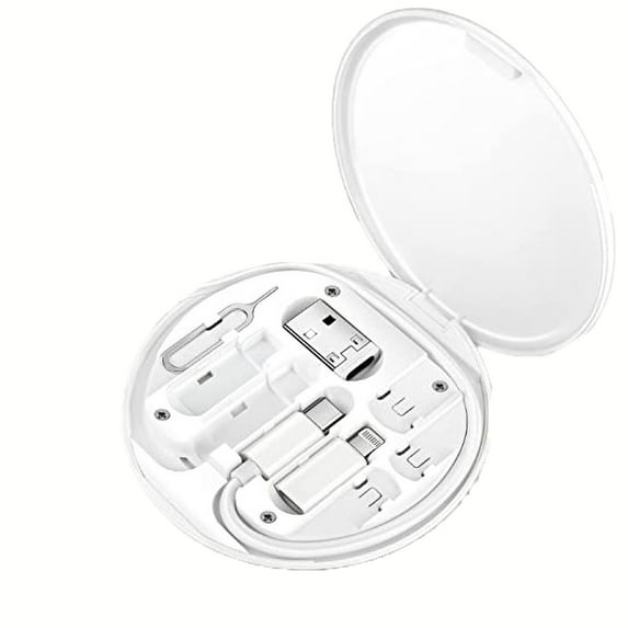 Universal USB Adapter Kit 9-Port Multicharging Station Compact Travel ...