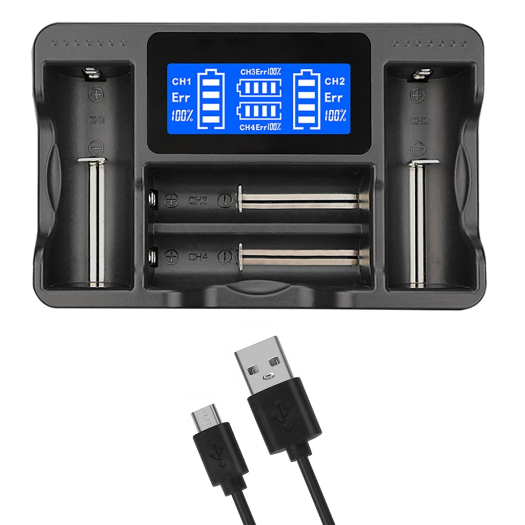 Universal USB Battery Charger Convenient Charging Solution for 26650 ...