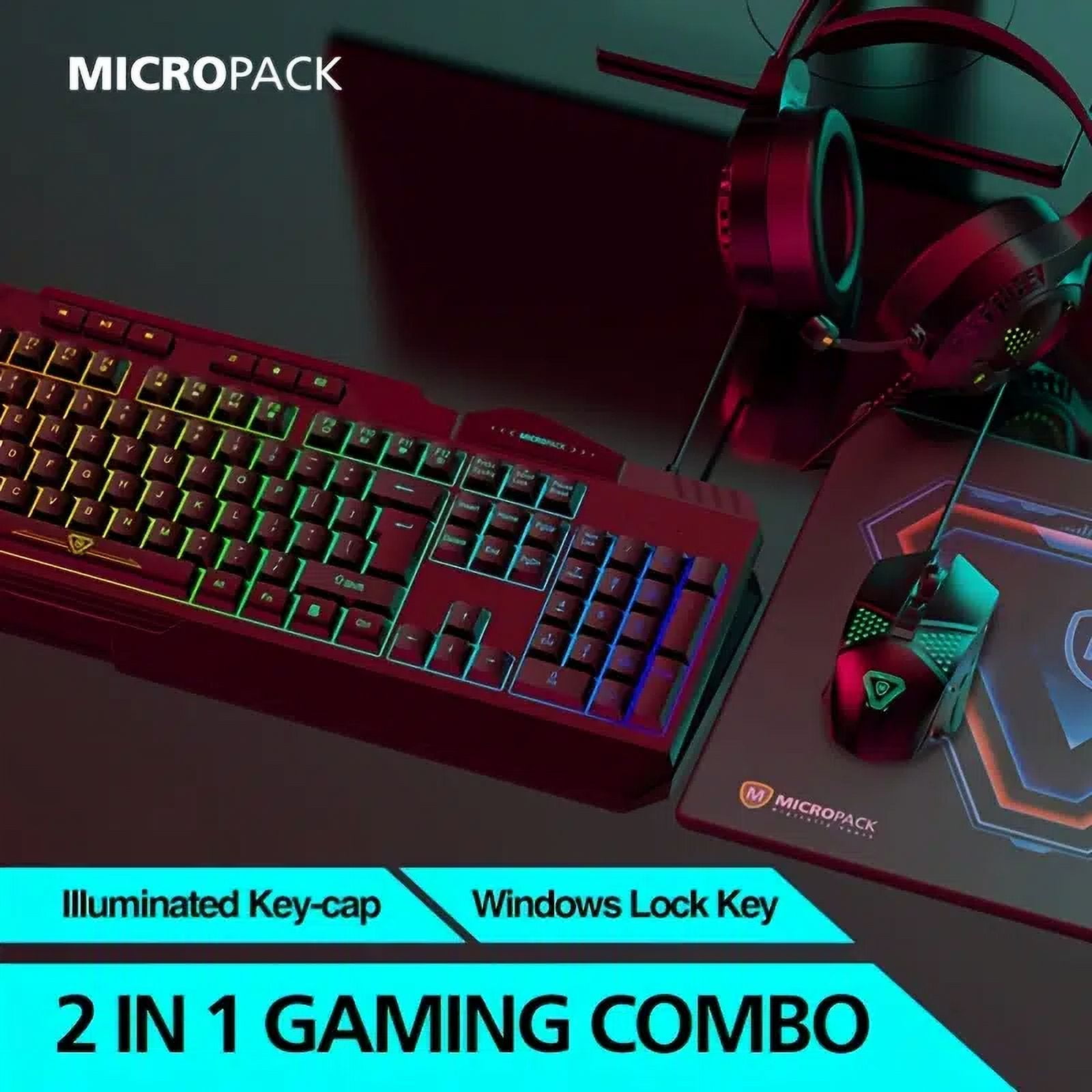 Universal USB Computer Gaming Keyboard & Mouse Set With Backlight, Cool ...