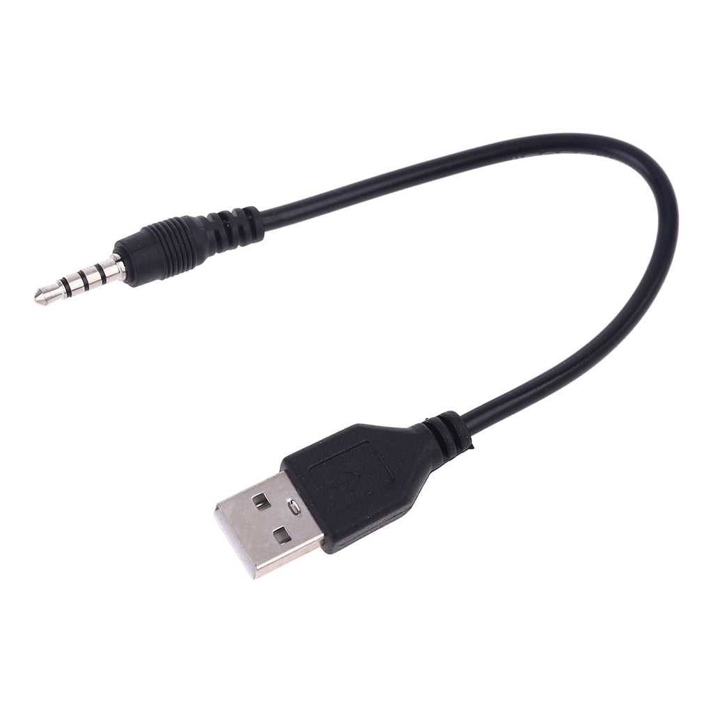 Universal USB Male Aux Audio Plug Jack To 3.5mm Jack Converter Adapter ...