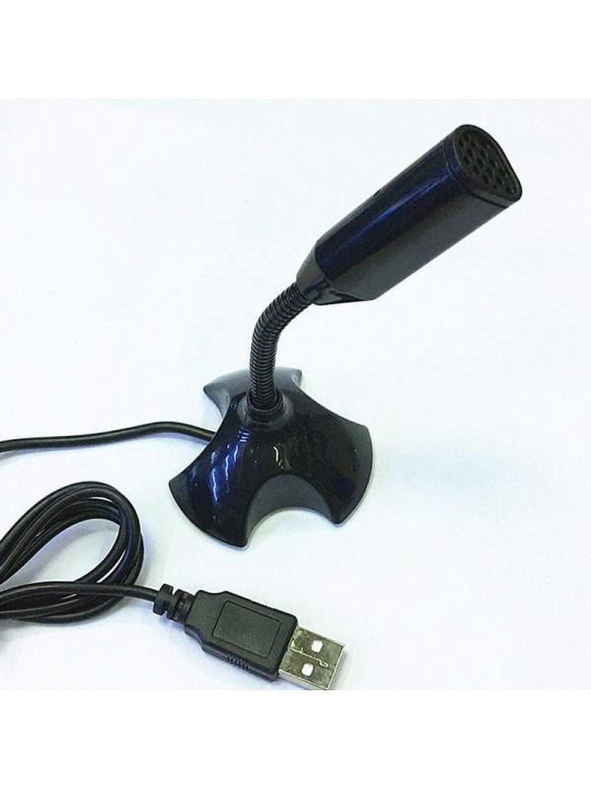 Universal USB Stand Mini Desktop Microphone Mic For PC Desktop Laptop ...