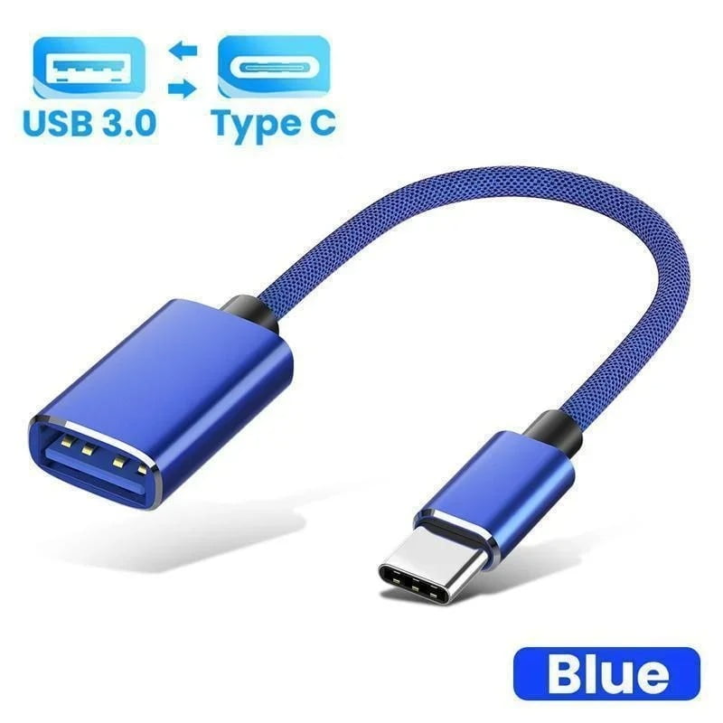 Universal USB to Type C Adapter for Mobile Mini Type C Jack Splitter ...