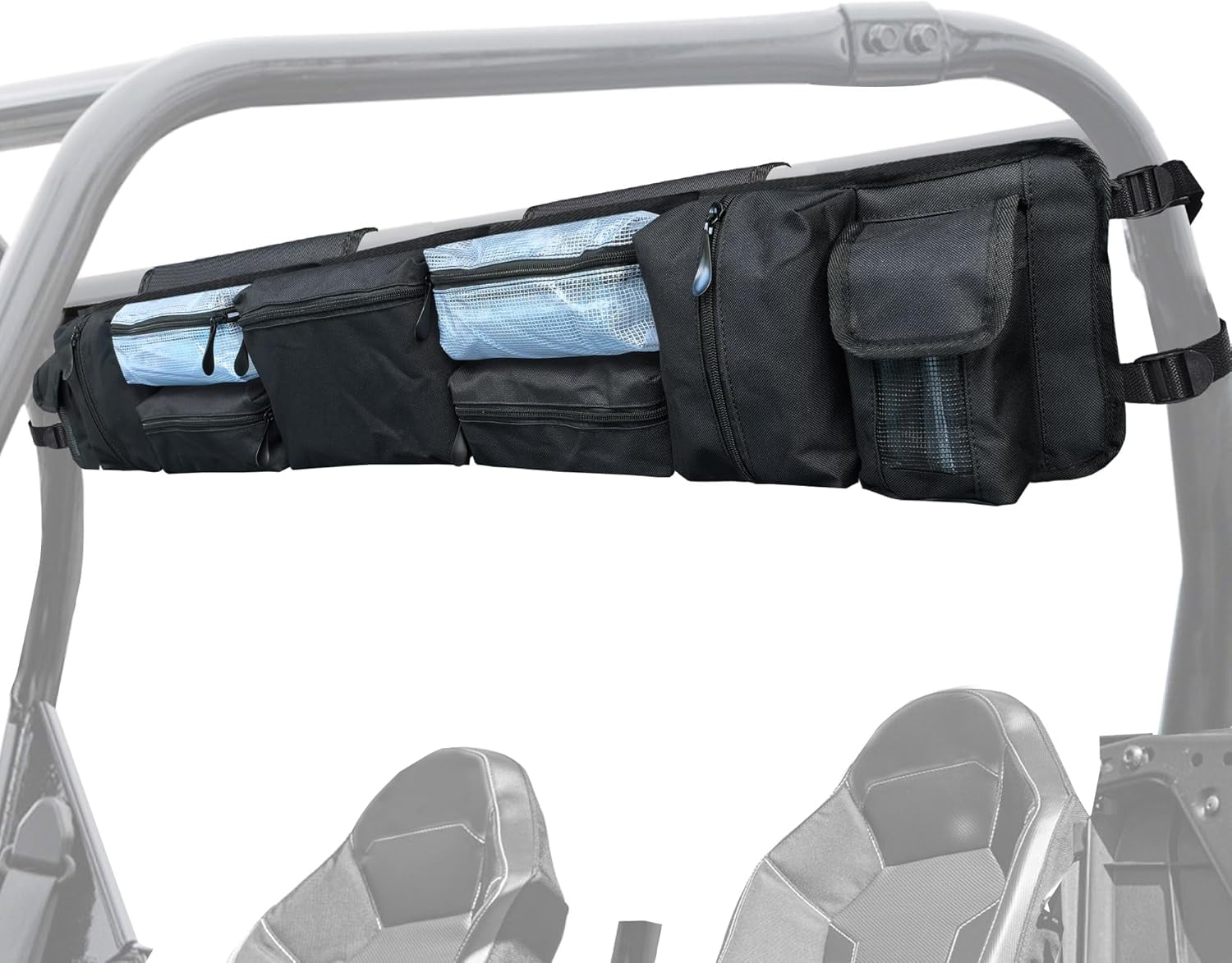 Universal UTV Accessories Storage Bag, ATV Bag Roll Cage Organizer ...