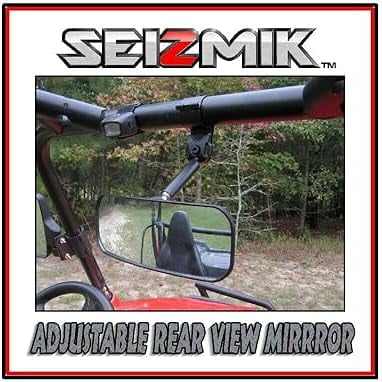 Universal UTV Rear View Mirror for 1.75 Inch Round Tube UTV Models ...