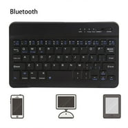 Mini Wireless Bluetooth 5.2 Keyboard 5inch Keycups 7 Color Backlit ...