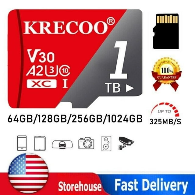 Universal Ultra Micro SD Card 1TB Memory Card Android Camera Nintendo Switch Lot - Walmart.com