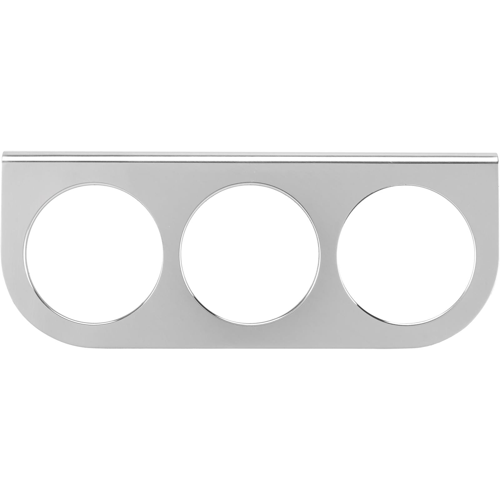 Universal Under Dash 3 Gauge Panel, Polished - Walmart.com