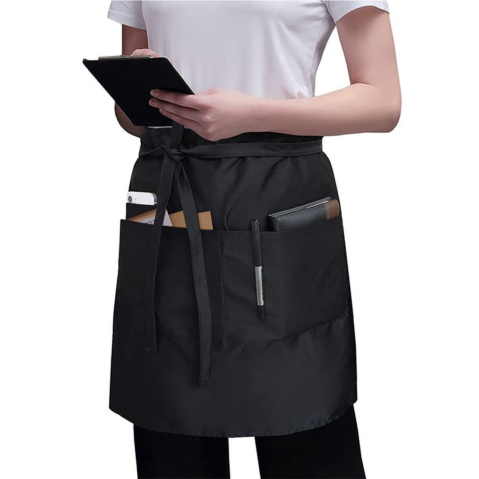Universal Unisex Half Bust Bib Apron Restaurant Kitchen Coffee Tea Shop ...