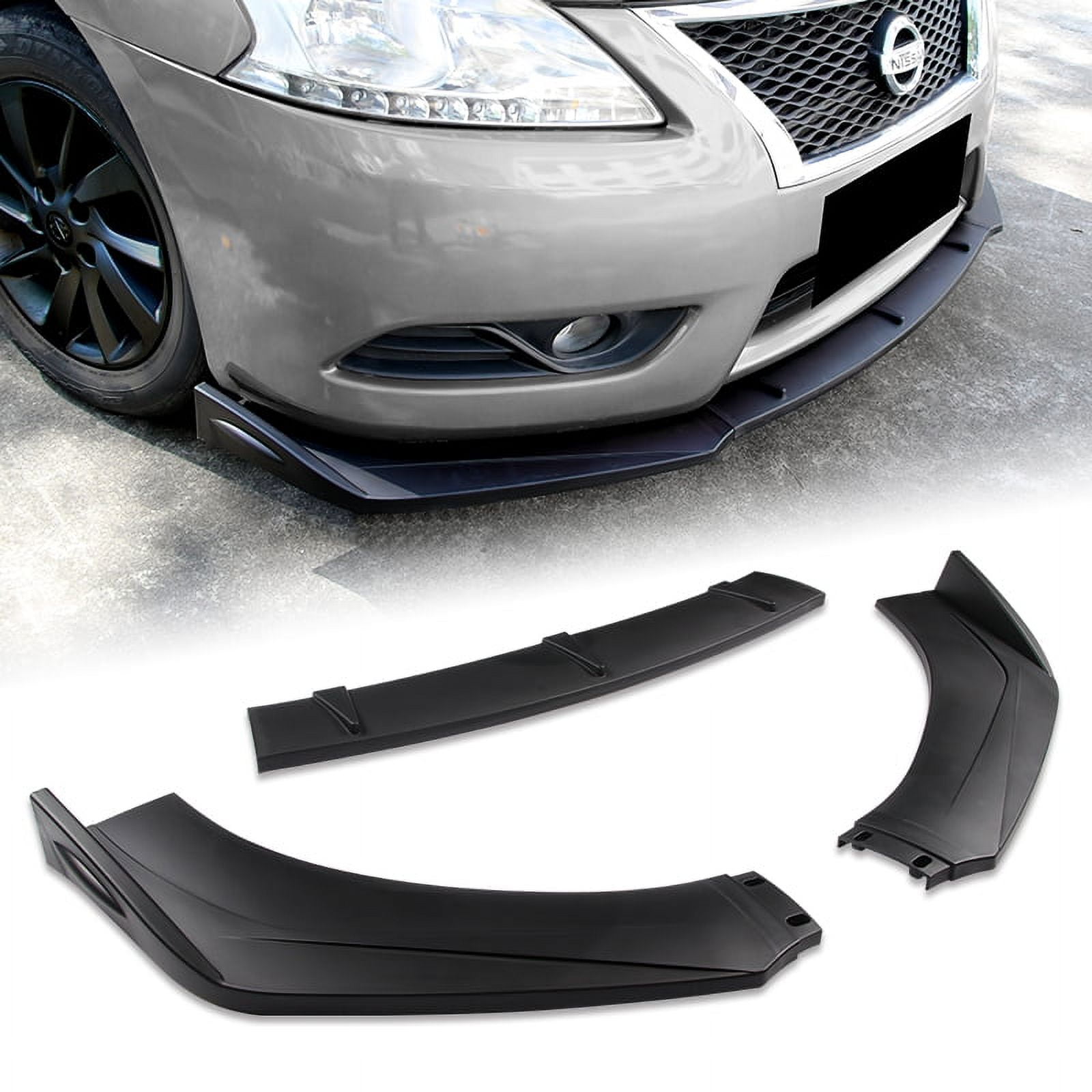 Universal Front Lip Spec-D Tuning 3-Piece Front Bumper Lip Spoiler ...
