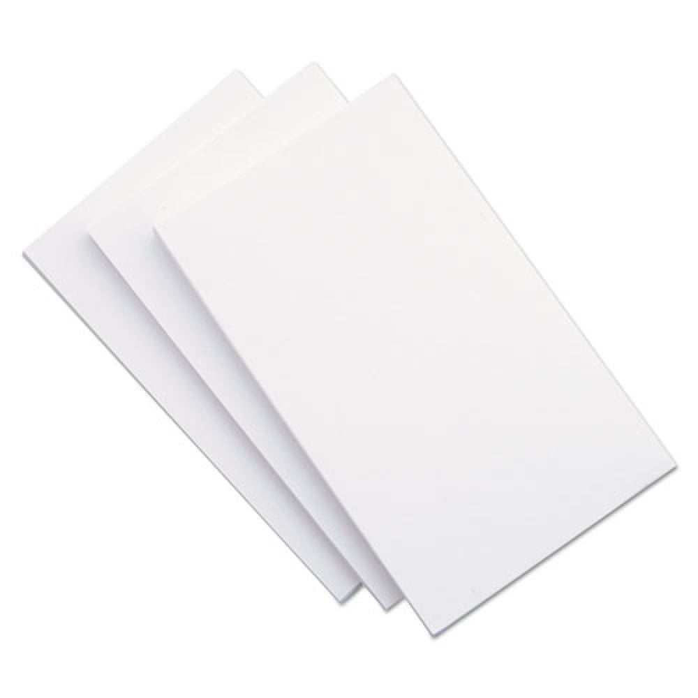 Universal Unruled Index Cards, 5 x 8, White, 500/Pack -UNV47245 ...