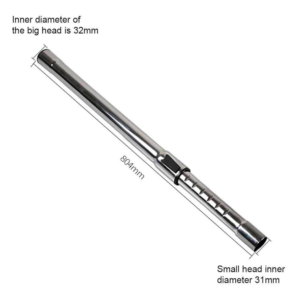 Universal Vacuum Cleaner Metal Telescopic Tube 32mm Inner Diameter ...