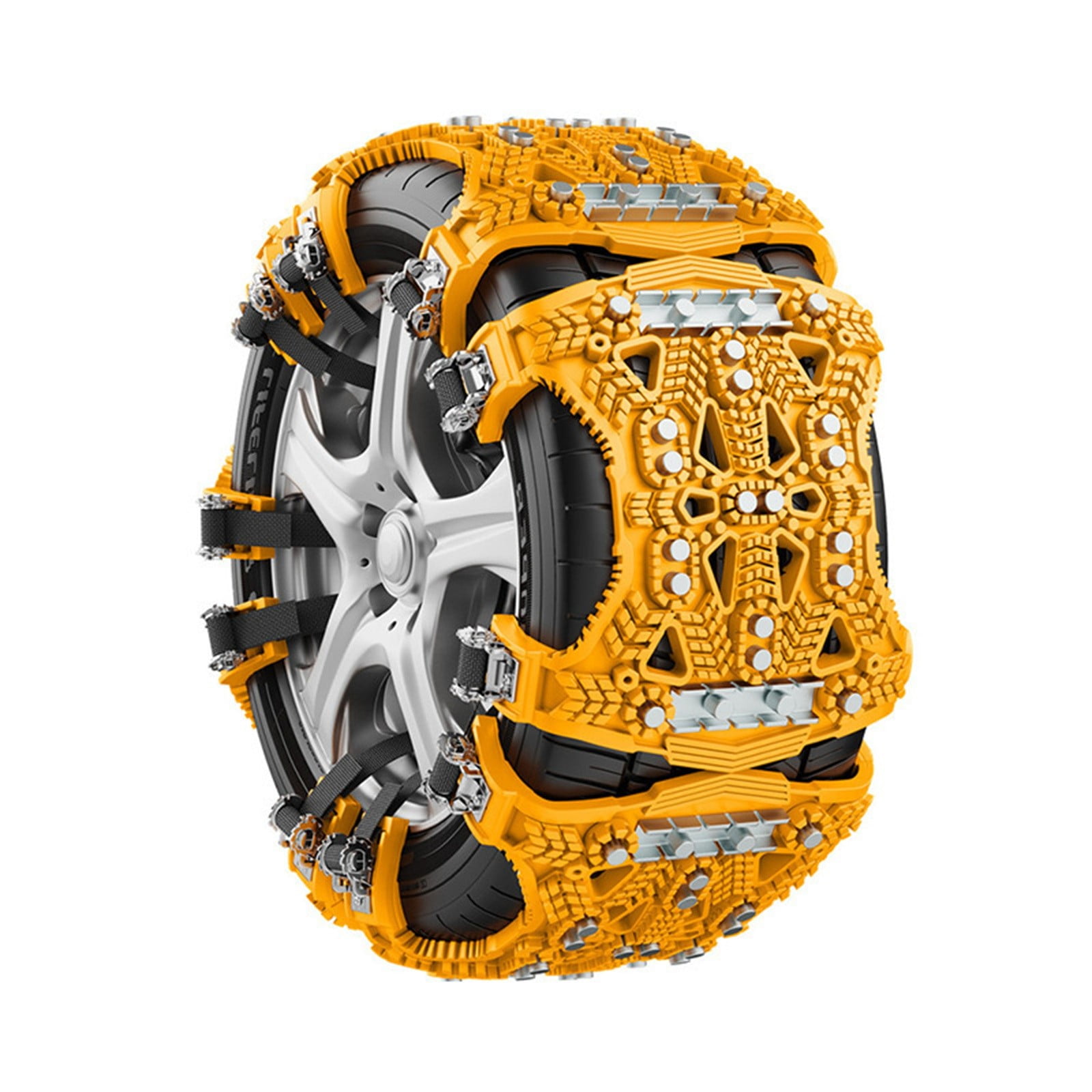 Universal Vehicle Chains Steel Plate Traction Grip for SUVs Trucks All ...