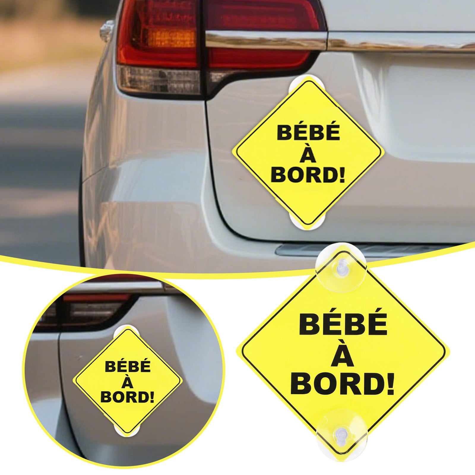 Universal Vehicle Window Decal for Personalization Easy Removable ...